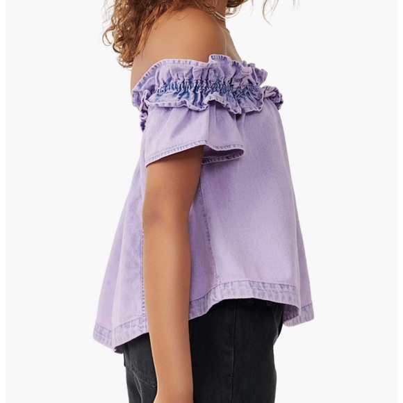 Free People | Tops | Free People Maxine Off The Shoulder Top | Poshmark